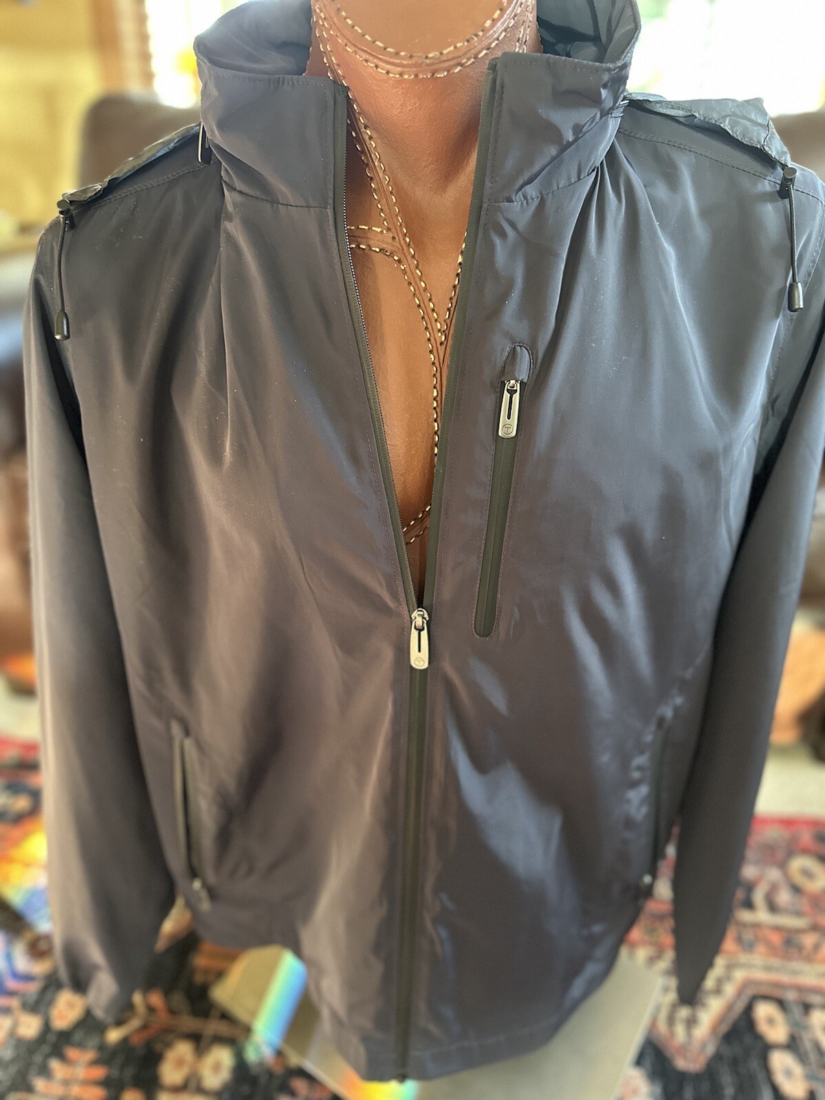 T Tech by Tumi Jacket Men's XL Insulated Water Resist… - Gem