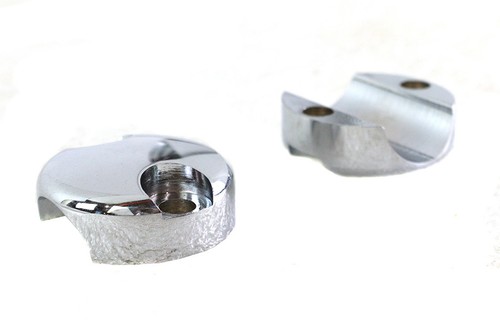 Chrome Replica Glide Riser Top Set fits Harley Davidson | eBay
