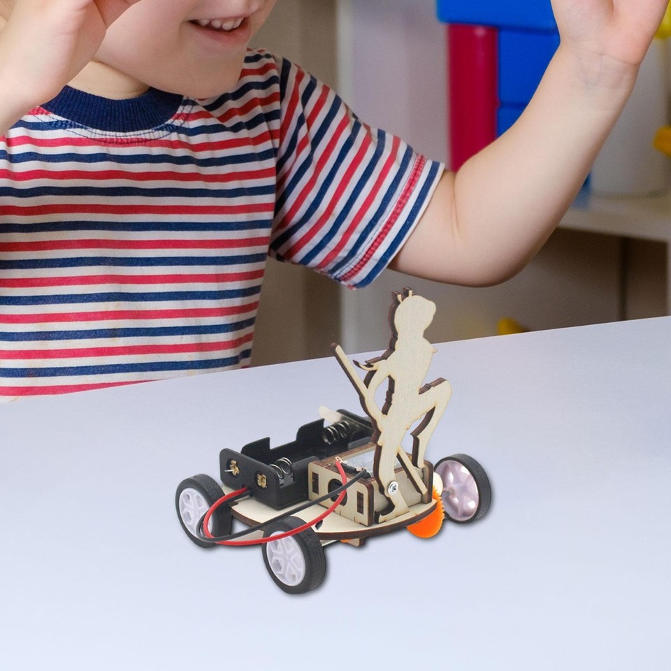 Educational DIY Craft Kit 3D Wooden Assemble Toy Birthday Gift ...