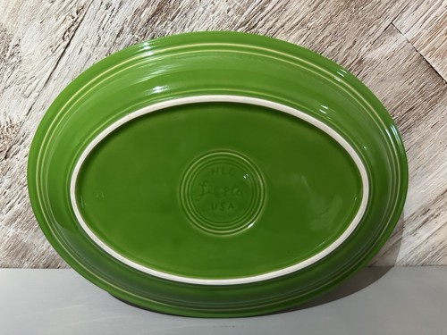 Fiestaware Shamrock Green 11.5-inch serving platters by Homer Laughlin ...