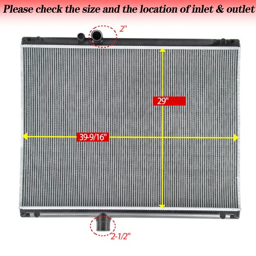 Truck Radiator For 1992-2004 95 Mack CH Series #3MF5532M, 1103596 ...
