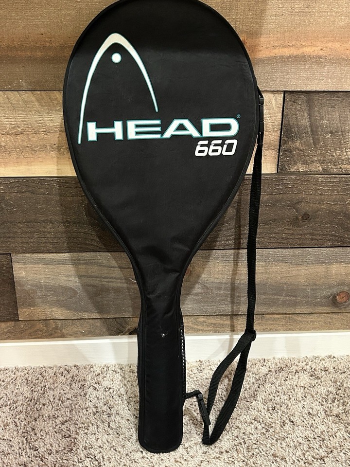 HEAD GENESIS 660 tennis racket double power wedge With Case | eBay