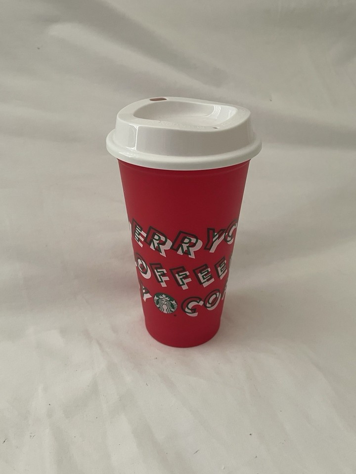 NEW Starbucks Christmas Holiday 2020 Reusable Plastic Cup Tumbler 16oz ...