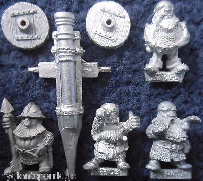 1987 Dwarf Field Bombard Dwarven Army Cannon Citadel War Machine ...