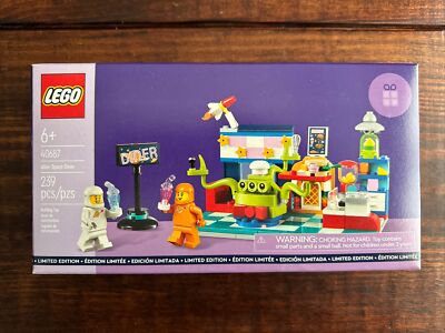 LEGO 40687 Alien Space Diner Limited Edition 239pcs - New, Sealed | eBay