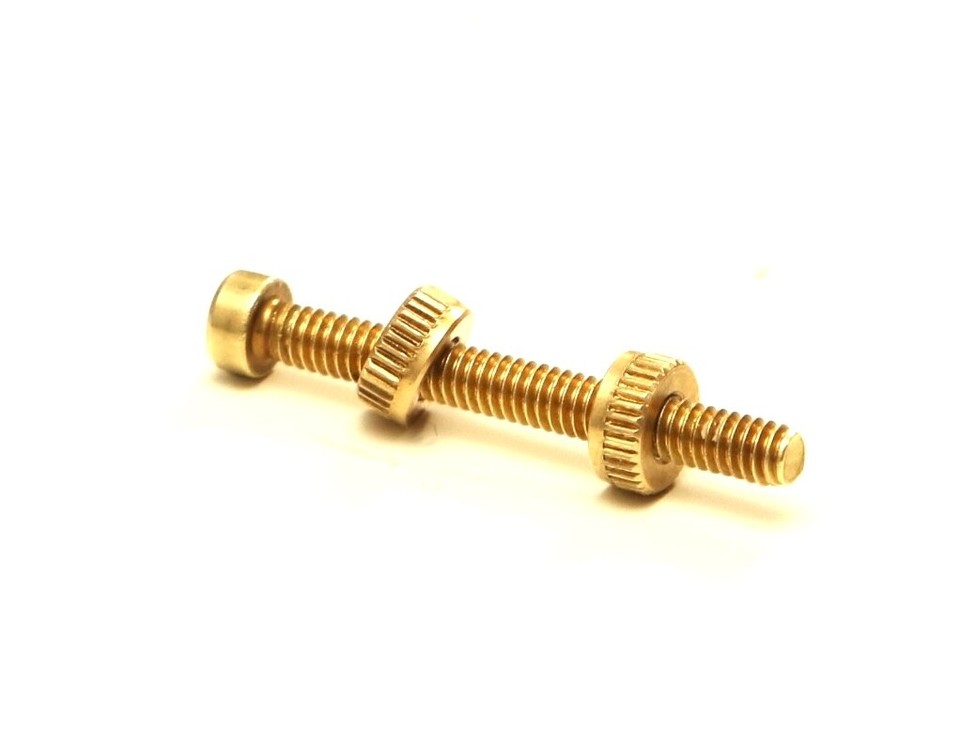 Ajax Solid Brass Grip Screw & Escutcheon - Sets of 1, 3, 5, 10 Choose ...