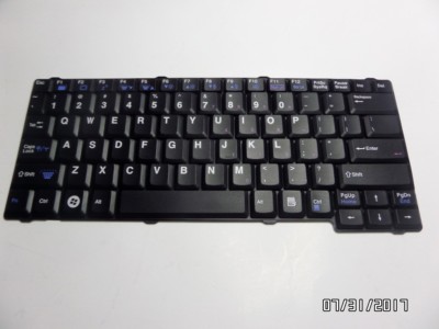 LAPTOP KEYBOARD ITRONIX VR2 VR-2 GD6000 K020930Q2 90.47M07.S01 GENERAL ...