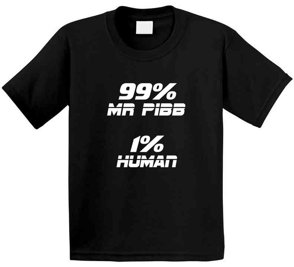 99 Percent Mr Pibb 1 Percent Human Funny Caffeine Lover T Shirt | eBay