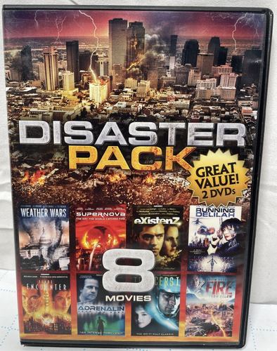 8 Movies Disaster Pack Great Value 2 Dvd Set | eBay