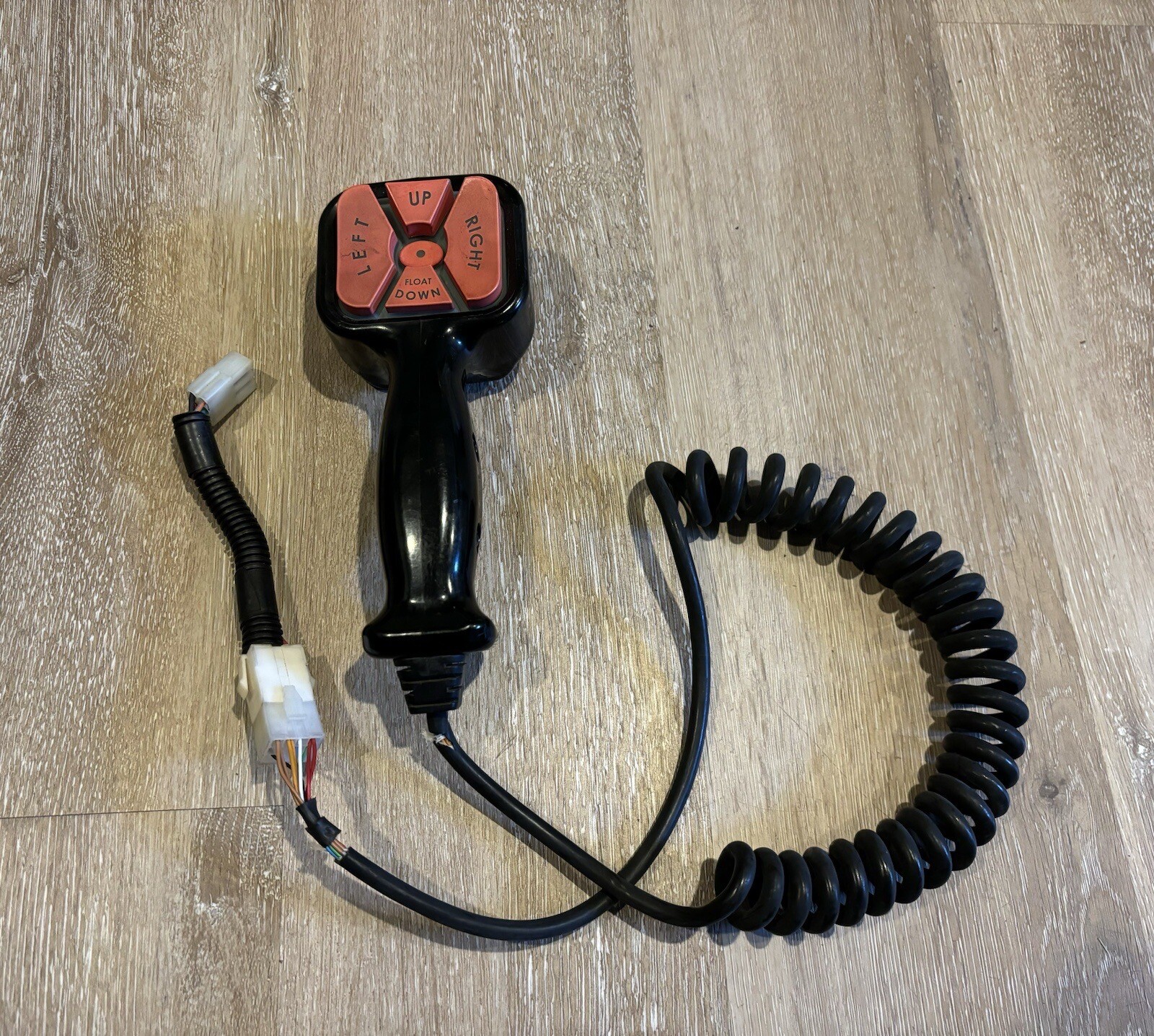 AFTERMARKET 6 PIN STRAIGHT BLADE SNOW PLOW HANDHELD CONTROLLER WHITE ...