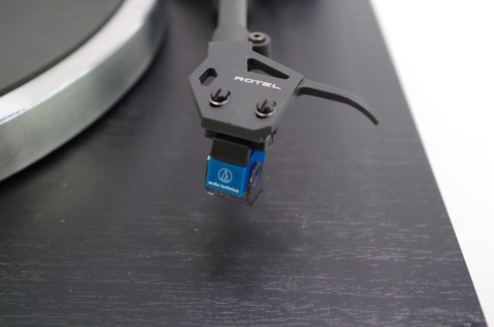 Rotel Model RP-855 Turntable, Manual 2-Speed Belt-Driven Missing One ...