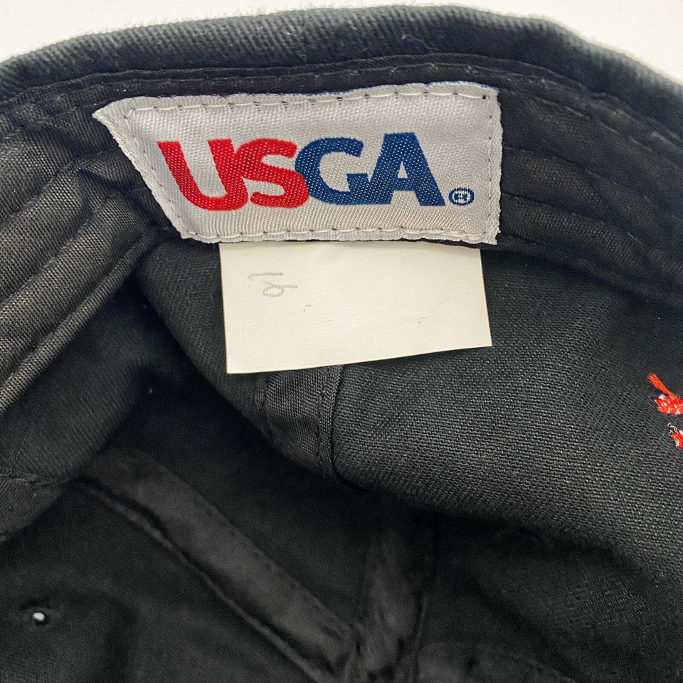 Golf US OPEN CHAMPIONSHIPS 2014 Pinehurst No. 2 Adjustable Black Cotton ...