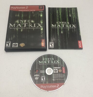 Enter the Matrix (PlayStation 2, 2003) Complete Tested Working - Free ...