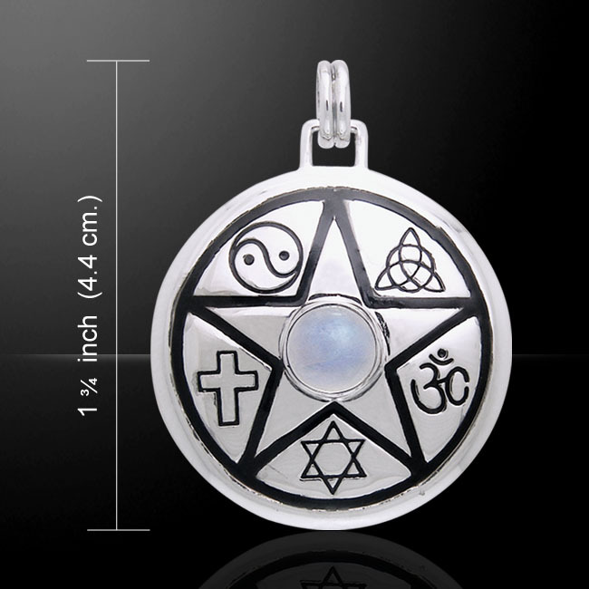 World Religions Unitarian 925 Sterling Silver Pendant Fine Jewelry | eBay