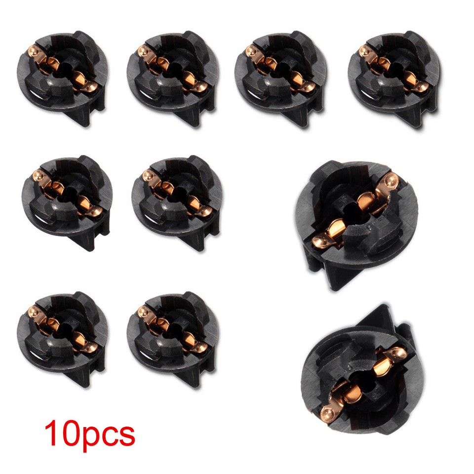 10pcs T10 PC194 LED Bulb Instrument Panel Cluster Dash Light Twist Lock ...