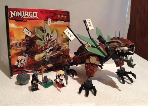 LEGO NINJAGO 2509 la défense du dragon de terre | eBay