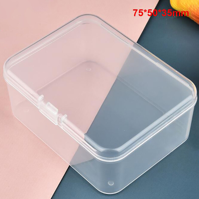 Mini Plastic Box Rectangular Transparent Box Dustproof Durable Storage ...