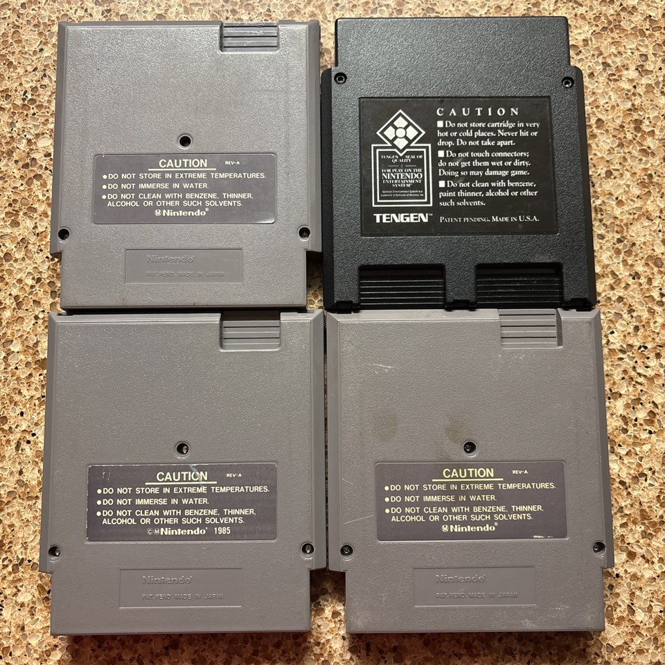 Nintendo NES (4) Game Lot Top Gun RBI Baseball 2 Rad Racer Ice Hockey | eBay