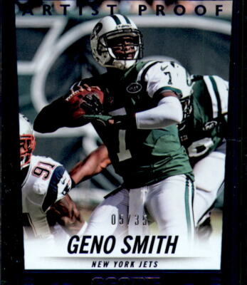 Rare 2014 Score Artist's Proof #150 Geno Smith Rare Card 05/35 | eBay