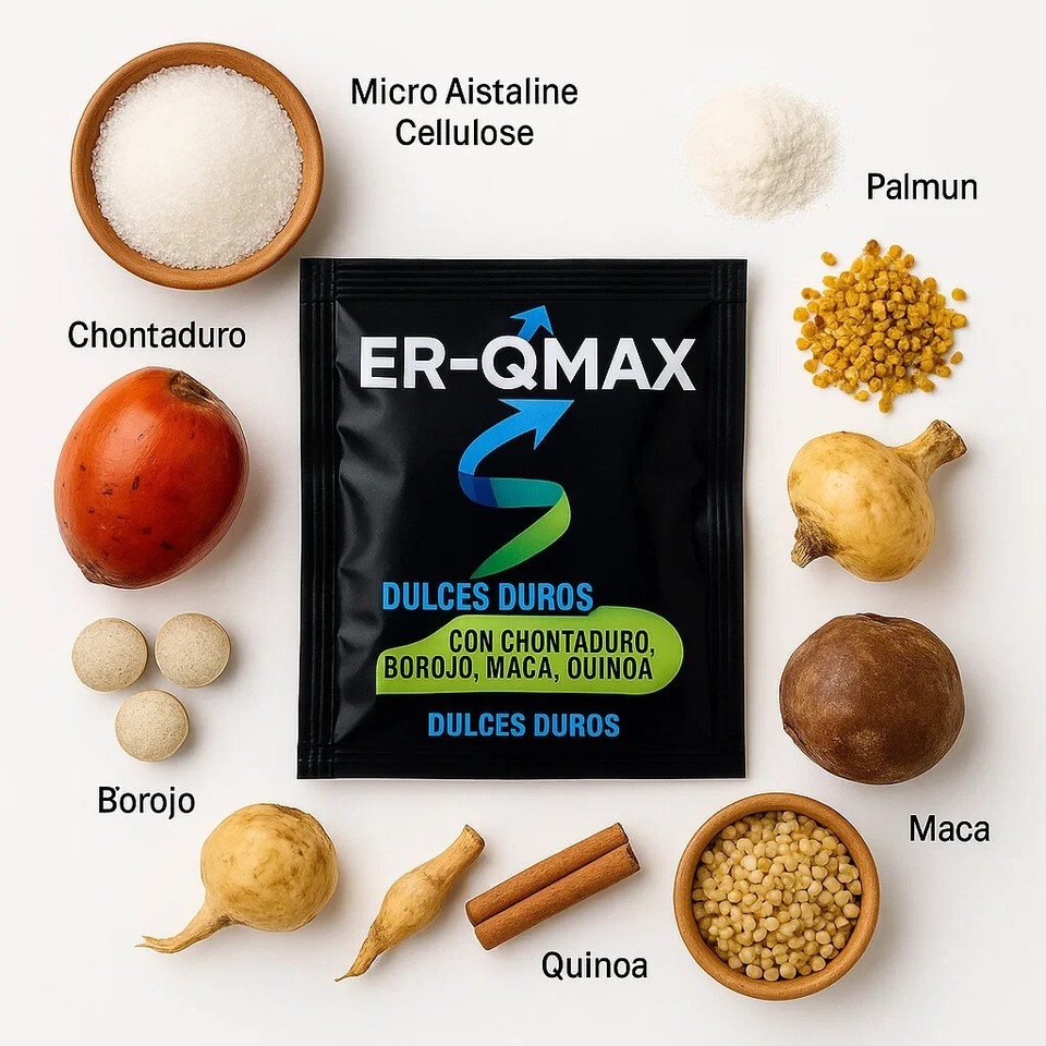 ERQ Max 12 Pills ED Supplement For Men Sexual Enhancement Energy ...