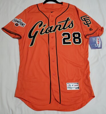 AUTHENTIC MAJESTIC BUSTER POSEY 40 MEDIUM SAN FRANCISCO GIANTS FLEX ...