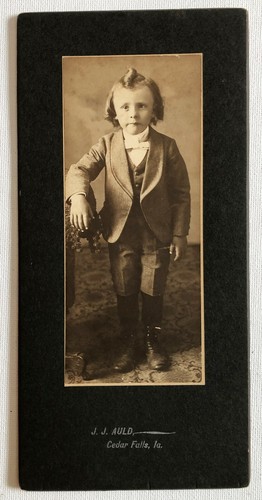 Vintage Studio Photograph Picture Portrait Boy Child Suit Freaky ...