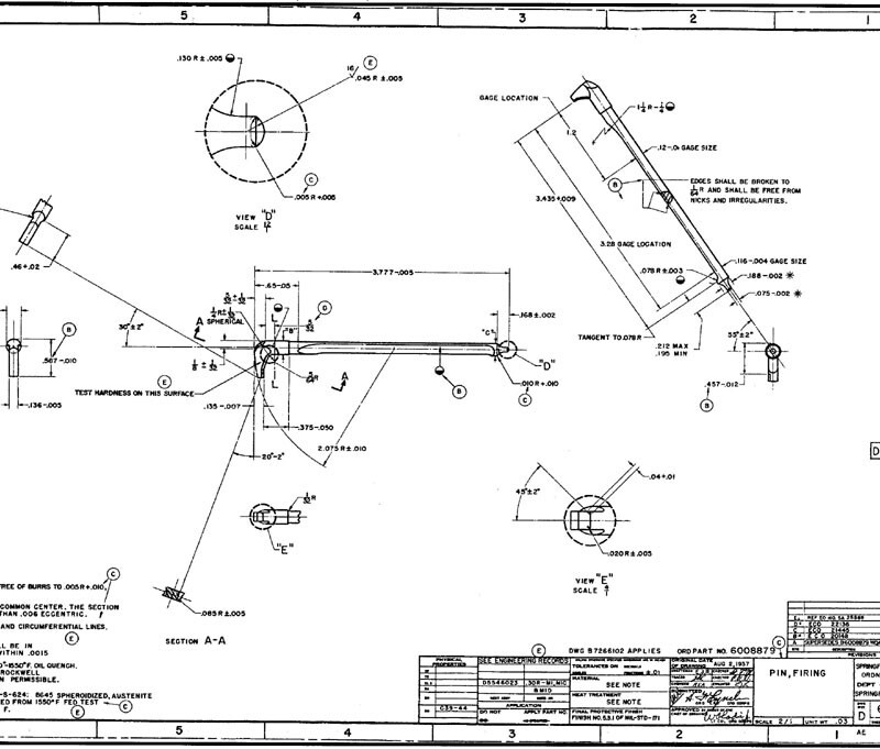 M1 Garand Measured Drawings, Blueprints, 75 pages! | eBay