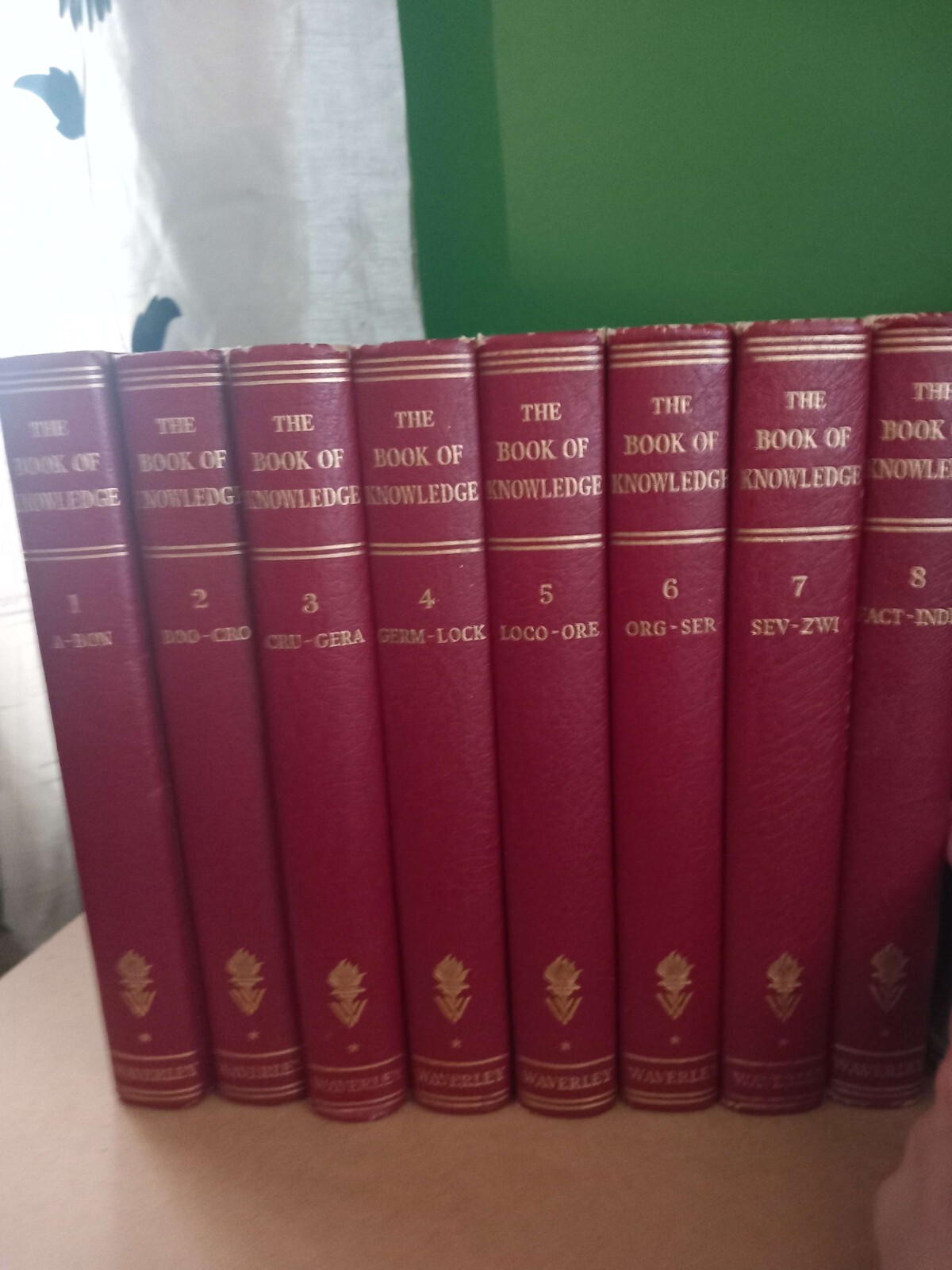 The Book of Knowledge Set 1-8 (1955) | eBay