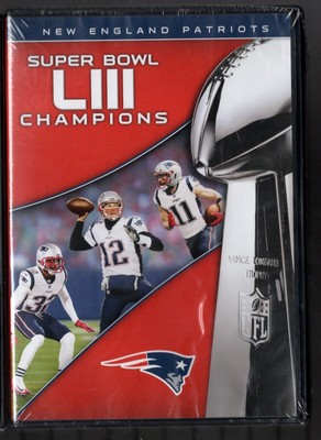 NEW ENGLAND PATRIOTS SUPER BOWL LIII DVD Tom Brady New Sealed | eBay