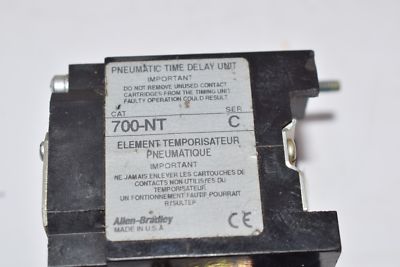 Allen Bradley Relay Timer 700-NT Ser C, HXM303642 | eBay