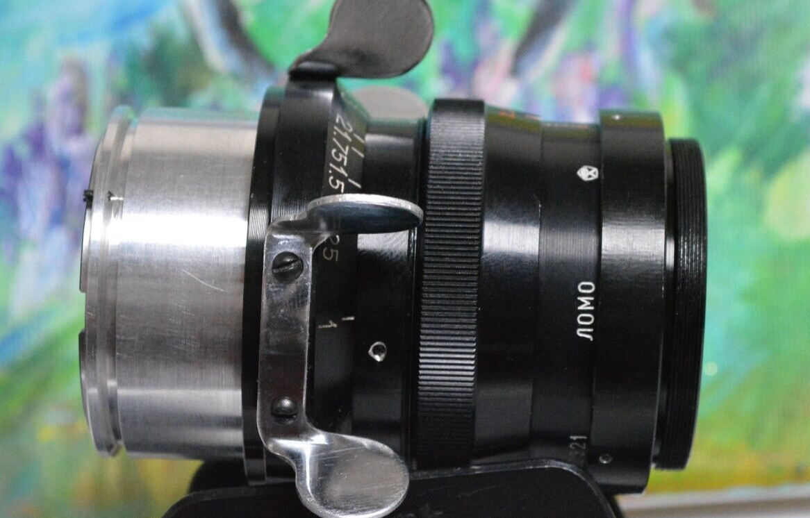 Exc LOMO OKS 6-75-1 OCT 18 f 75 mm Lens Cine Cinema Camera | eBay