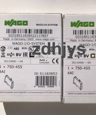 750-455 New WAGO 750-455 4-Channel Analog Input PLC Module 750455 In ...