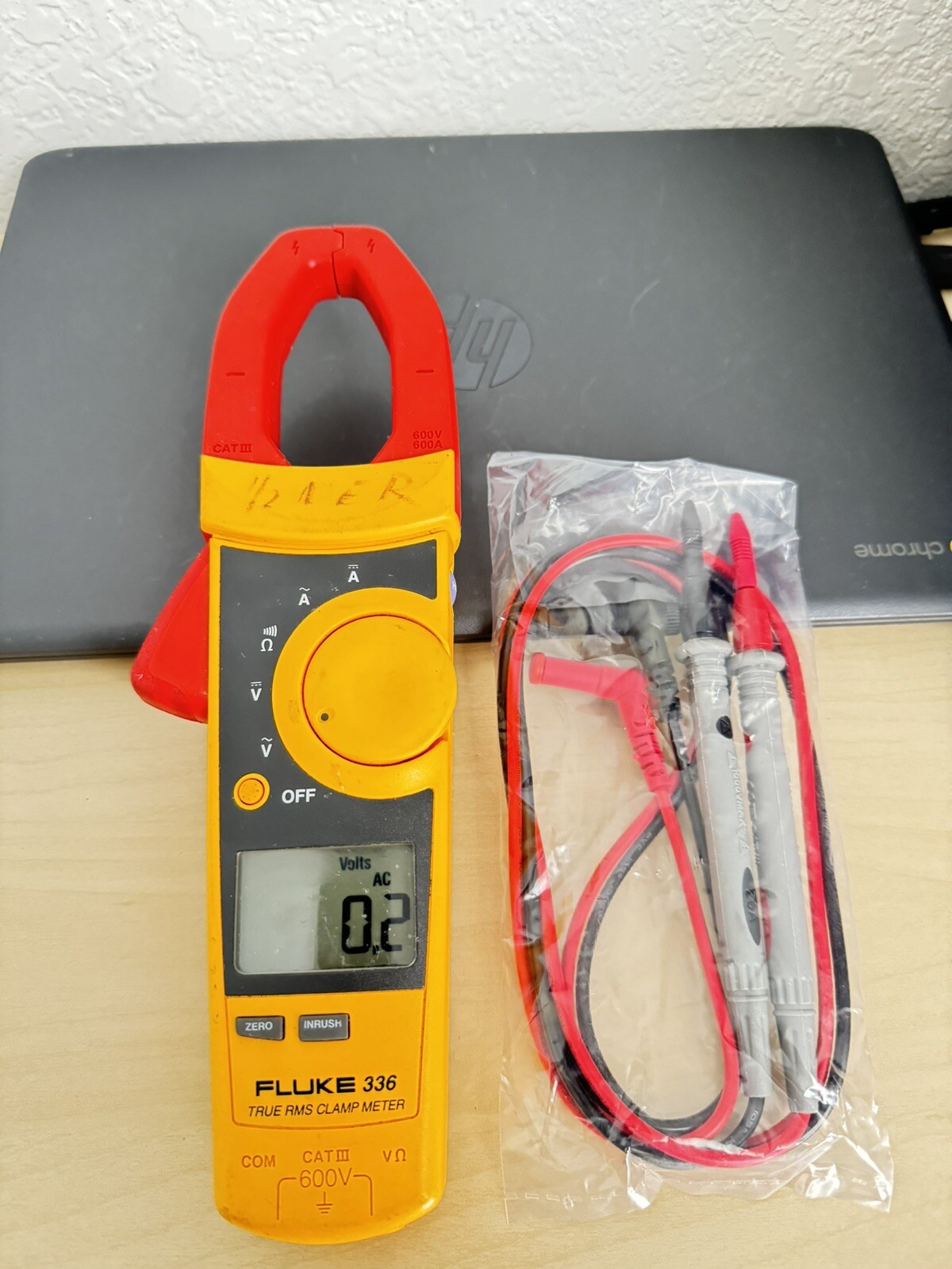 FLUKE 336 TRUE RMS CLAMP METER W/ LEAD SET - SHIPS FAST (TESTED) | eBay