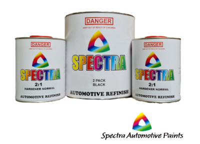Spectra MS 2-Pack Black Kit (2K) 6LT. Automotive Paint | eBay Australia