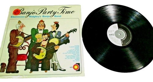 Banjo Party Time Ebeneezer Ridgley's Banjo Band 33RPM LP Vinyl 1969 ...