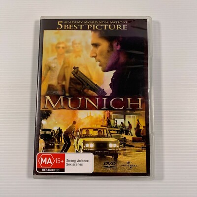 Munich (DVD 2006) Daniel Craig, Geoffrey Rush, Eric Bana Region 4 5050583028699 | eBay