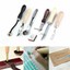 Vintage Leather Craft Tools Kit Stitching Sewing Beveler Punch Working ...
