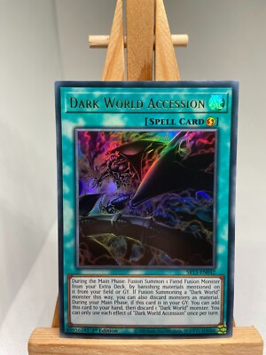 Dark World Accession - Ultra Rare 1st Edition SR13-EN042 - NM - YuGiOh | eBay