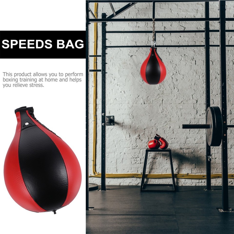 Pear Ball Fist Speed Hanging Portable Punching Bag Child Karate Small ...