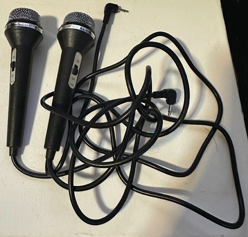 Two Radio Shack Unidirectional Dynamic IMP 450 Microphone 3.5mm Jack | eBay