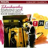 Tchaikovsky: Symphony no 5, Francesca da Ramini / Markevitch (CD, Oct ...