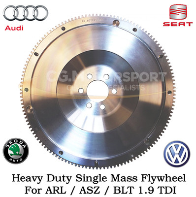 CG MOTORSPORT SINGLE MASS FLYWHEEL VW GOLF ARL ASZ 1.9 TDi HEAVY DUTY ...