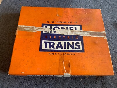 Lionel 150 Telegraph Pole Set Box - Empty Box - Vintage | eBay