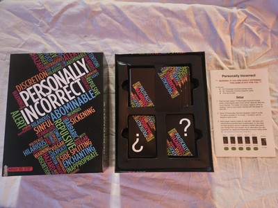 Personally Incorrect Card Game Complete - Party 18yrs + NICE | eBay