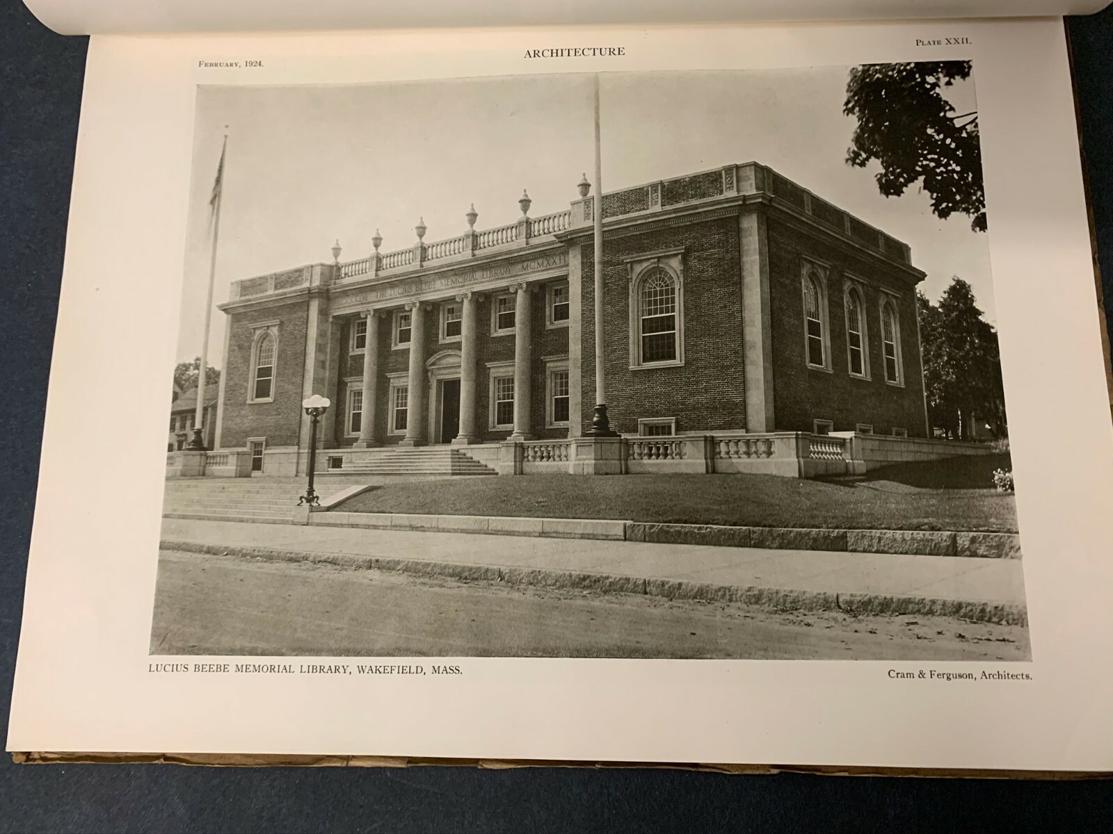 Beebe Library Wakefield City Hall Stockholm Vtg Architecture Magazine ...