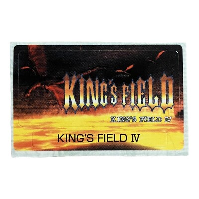 Sony PlayStation 2 PS2 Kings Field IV 4 VTG 2001 Vintage Memory Card ...