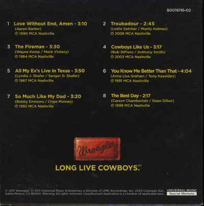 George Strait - Cowboy Spirit - (CD, Compilation, Promo) (Very Good ...