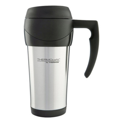 THERMOS THERMOCAFE 450ml Thermos Café Stainless Steel Travel Mug! RRP ...