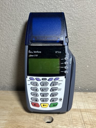 Verifone VX510 OMNI 3730 LE Credit/Debit Card Machine | eBay