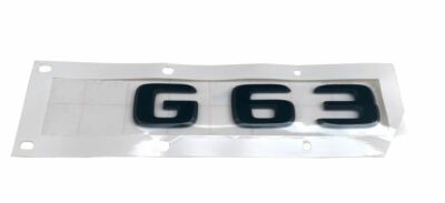 NEW**Genuine Mercedes Benz W463 G-Class G63 Black Emblem Decal Badge ...